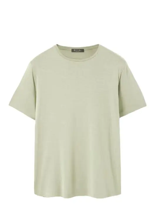 Loro Piana Open-necked Black Shirt - No