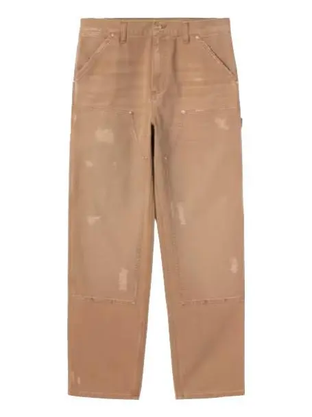 Carhartt Work In Progress Straight-leg Double Knee Trousers - Nude