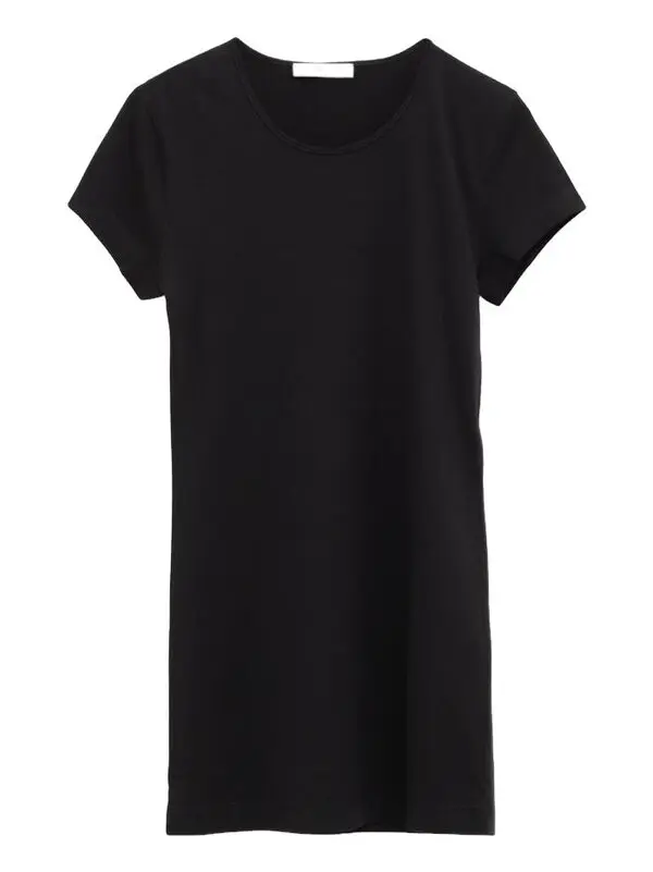 LEMAIRE Cotton T-shirt - Black