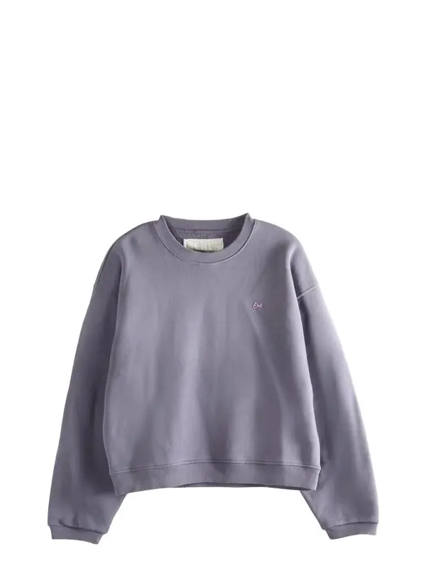 ERL Logo Appliqué Sweatshirt - Purple