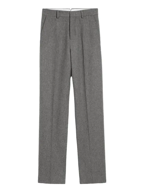 Ami Wide Leg Trousers - Grey
