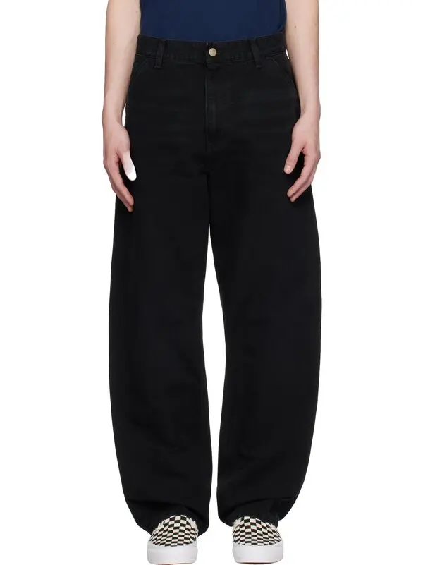 Carhartt Work In Progress Single Knee Trousers - Black