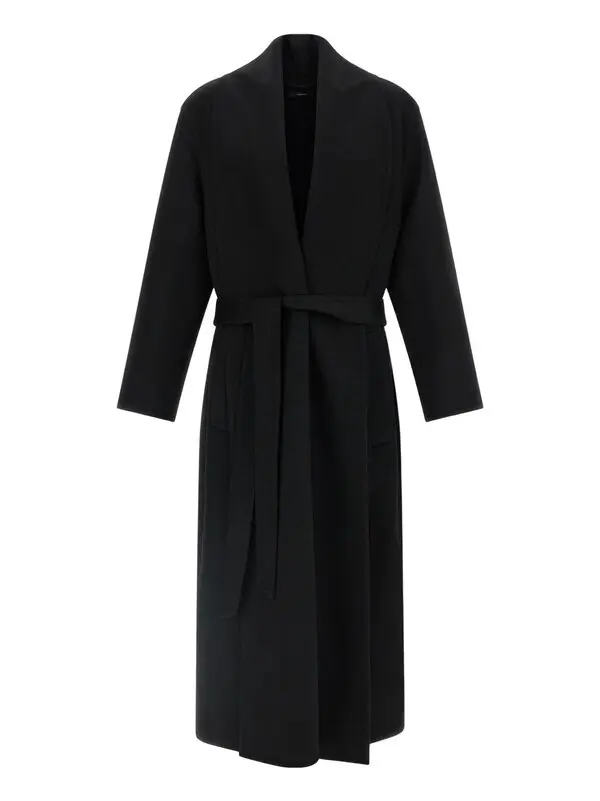 TOM FORD Double Split Shawl Coat - Black