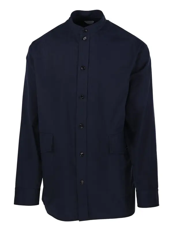 Bottega Veneta Light Twill Overshirt - Black