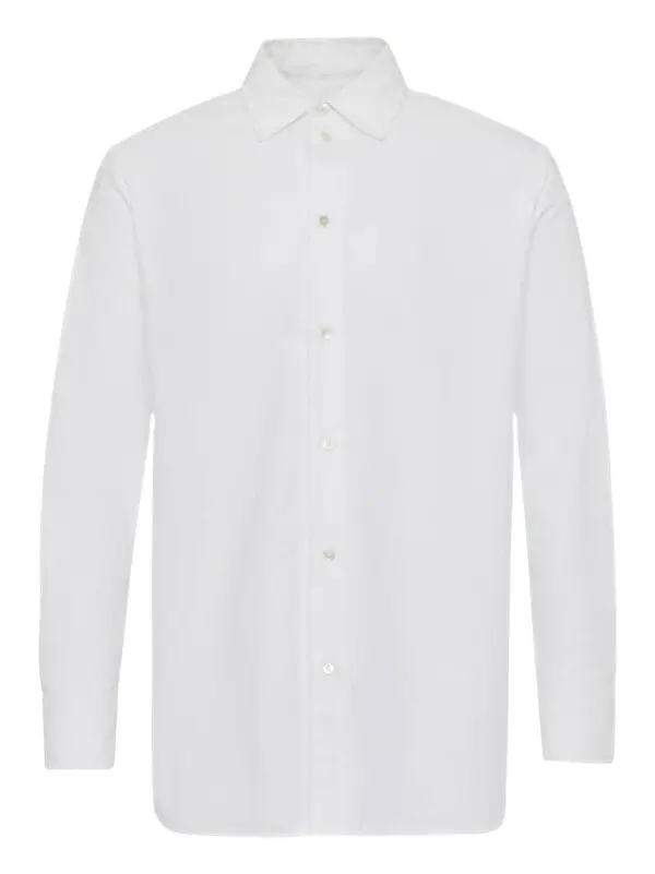 J.W.ANDERSON Jw Anderson Classic-fit Oxford Shirt - White