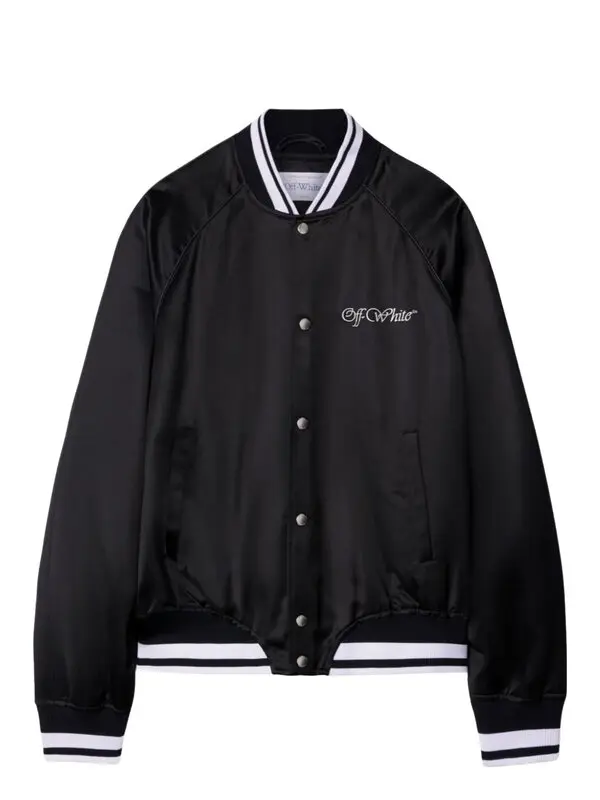 Off-White Bomber Jacket - Black