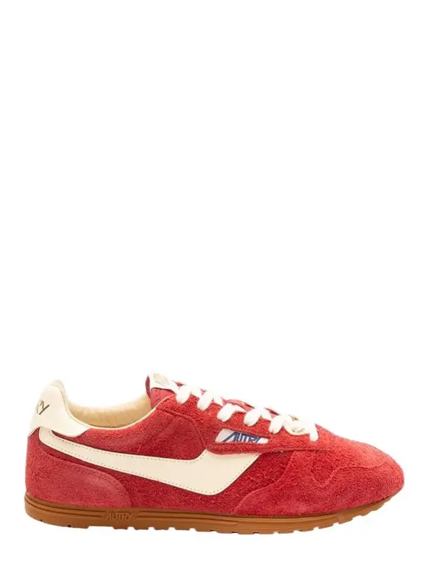 AUTRY Windspin Lace-up Sneakers - Red