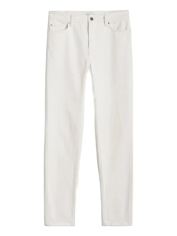 TOTEME Low Tapered Jeans - White