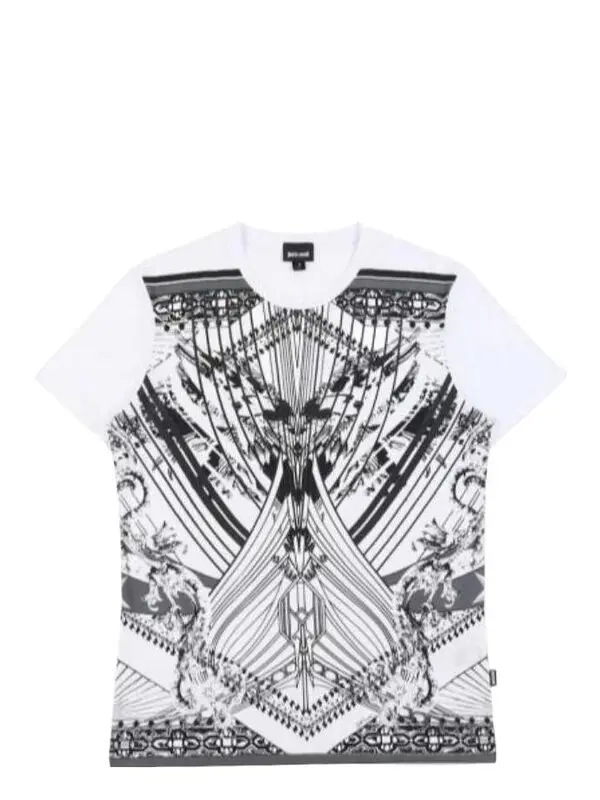 Just Cavalli Printed T-shirt - White