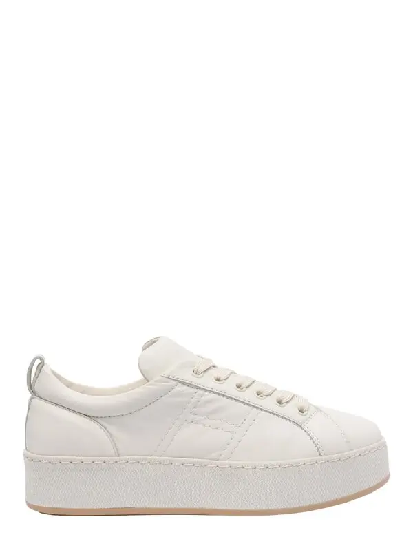 Hogan Side H Detailed Sneakers - Ivory