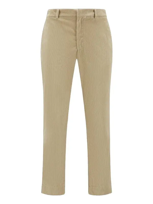 Moncler Corduroy Trousers - Nude