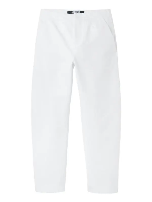 Jacquemus Gardian Trousers - White