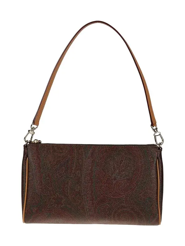 Etro Small Paisley Bag - Brown