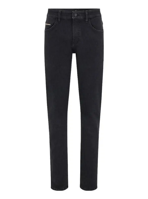 Hugo Boss Logo Jeans - Black