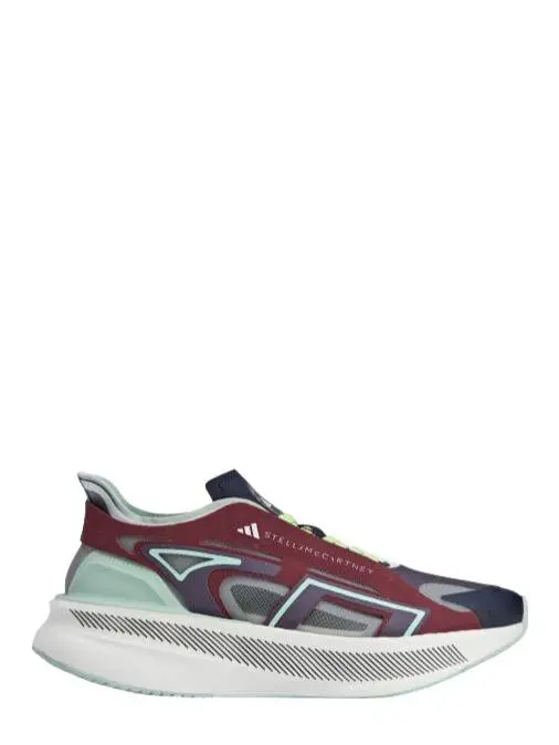 Adidas By Stella McCartney Ultraboost 5 Lace-up Sneakers - Tactile Green/transparent Agate/trace Purple