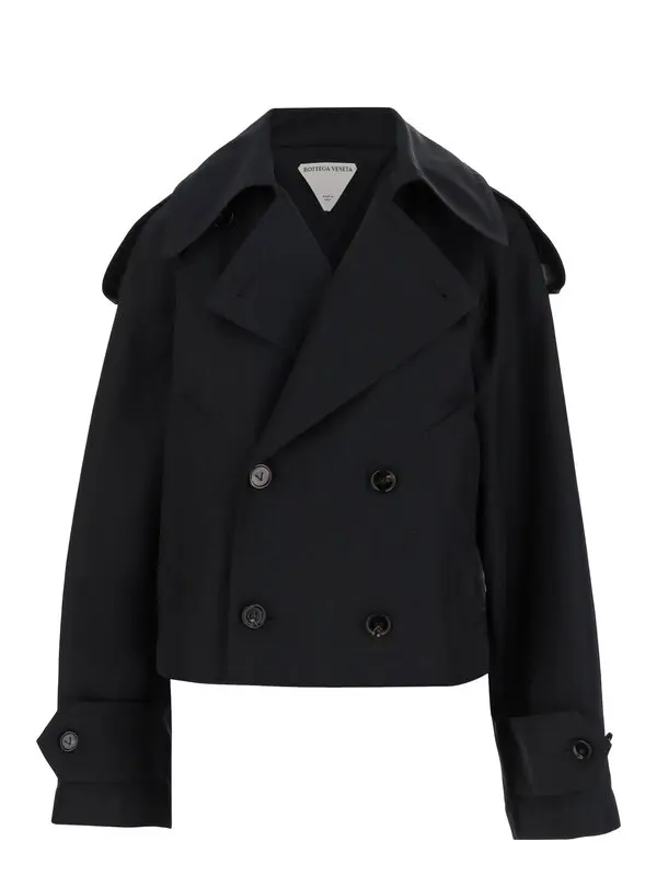 Bottega Veneta Technical Cotton Blouson - Black