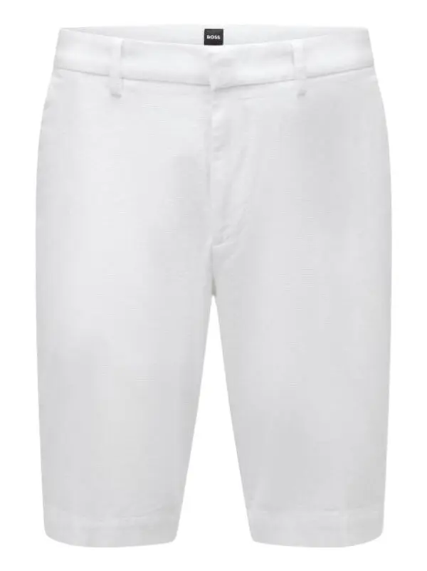 Hugo Boss Logo Shorts - White