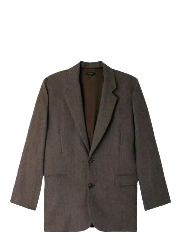 Soeur Tailored Blazer Jacket With Lapel Collar - Black