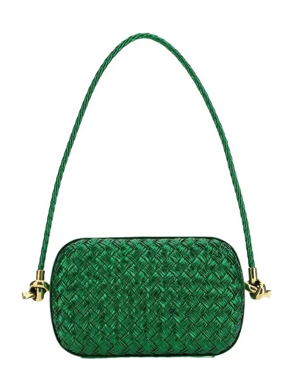Bottega Veneta Knot Small Shoulder Bag - Envy Green