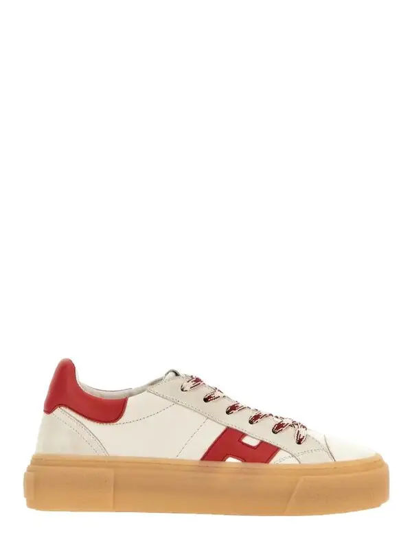 Hogan Crosswind Sneakers - Red Ivory