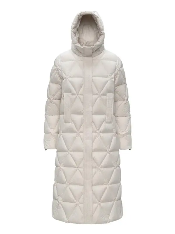 K-WAY Long Padded Hooded Jacket - No