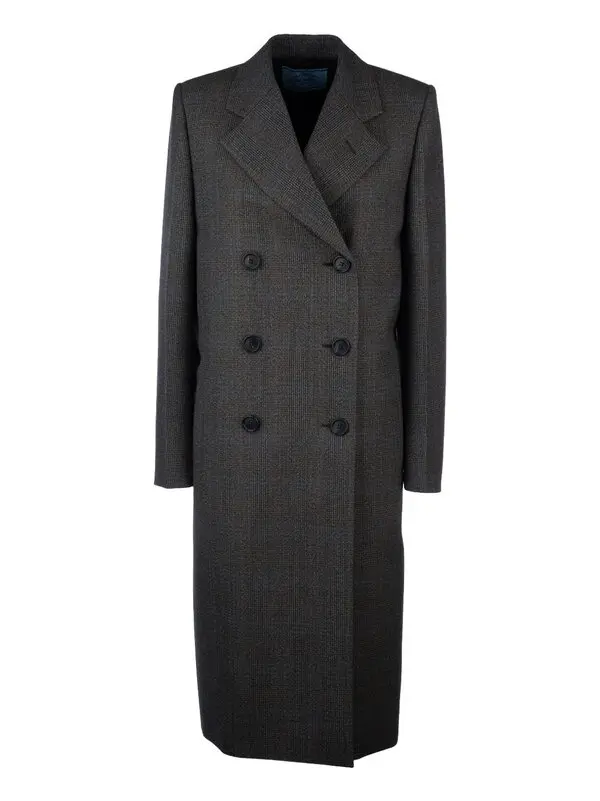 Prada Wool Coat - Black