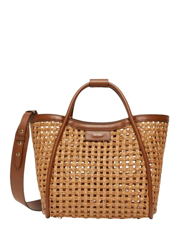 Max Mara Small Marine Tote Bag - Beige