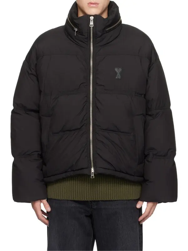 Ami De Coeur Padded Down Jacket - Black