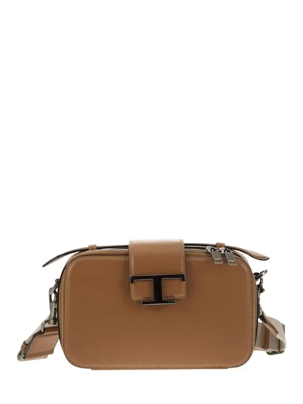 TOD'S Timeless Mini Camera Bag - Brown