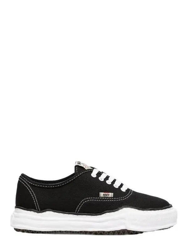Mihara Yasuhiro Baker Lace-up Sneakers - Black
