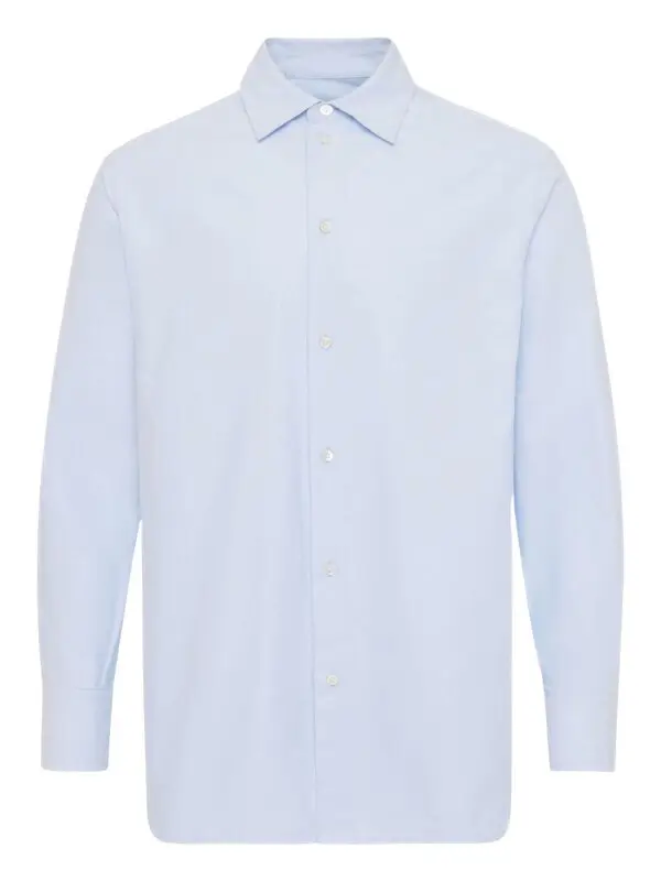 J.W.ANDERSON Jw Anderson Classic-fit Oxford Shirt - Blue