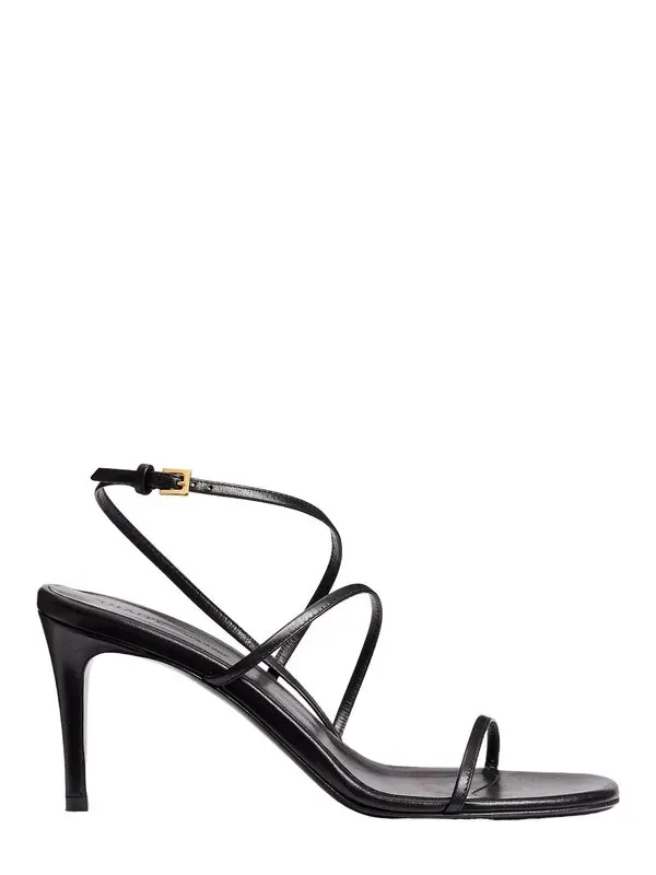 Khaite Loop Sandals - Black