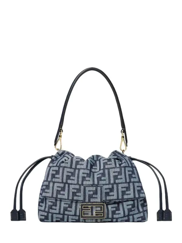 Fendi Medium Mamma Baguette Shoulder Bag - Blue