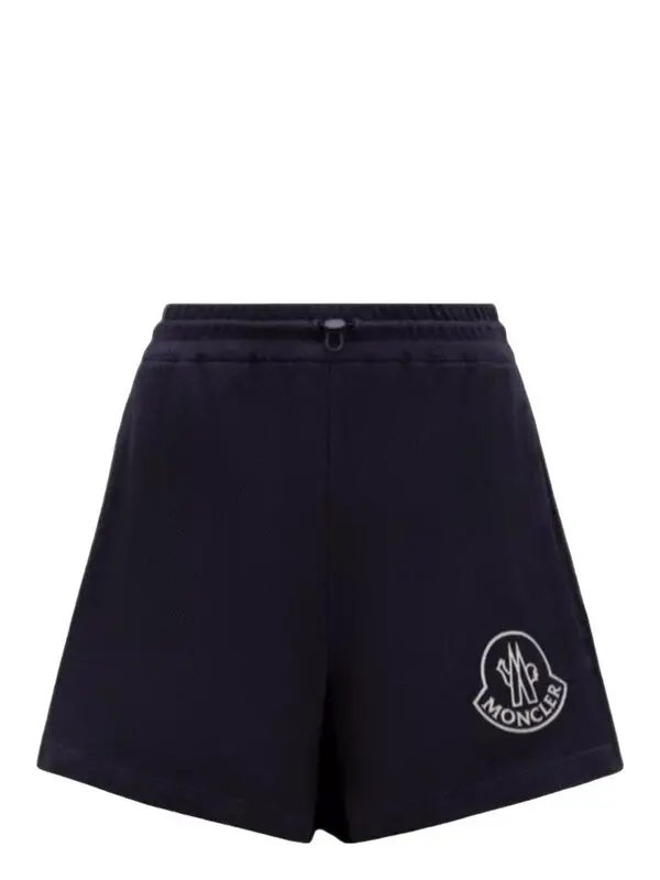 Moncler Logo Shorts - Midnight Blue