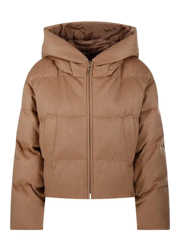 Max Mara Dalia Down Jacket - Camel