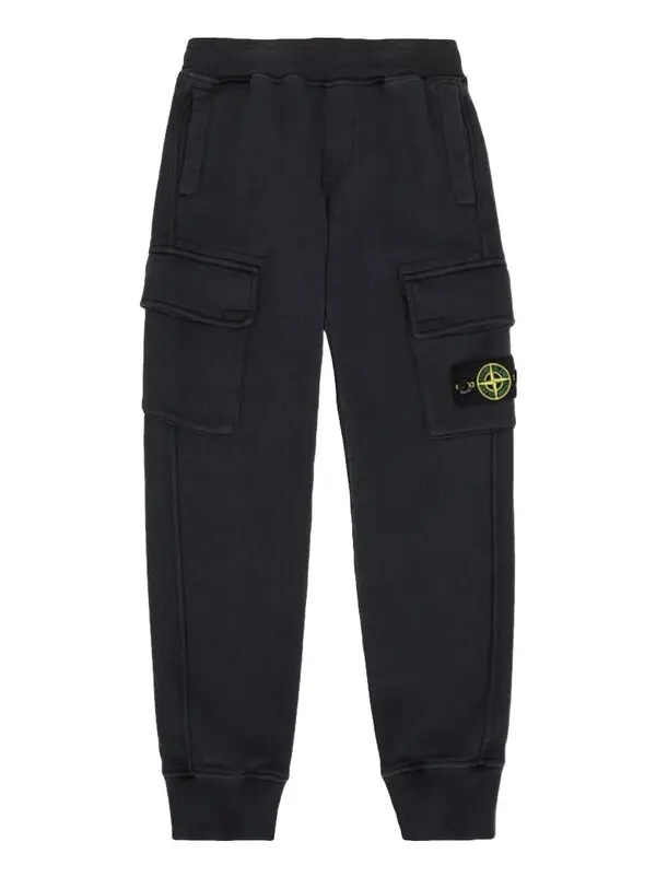 Stone Island Casual Cargo Trousers - Black