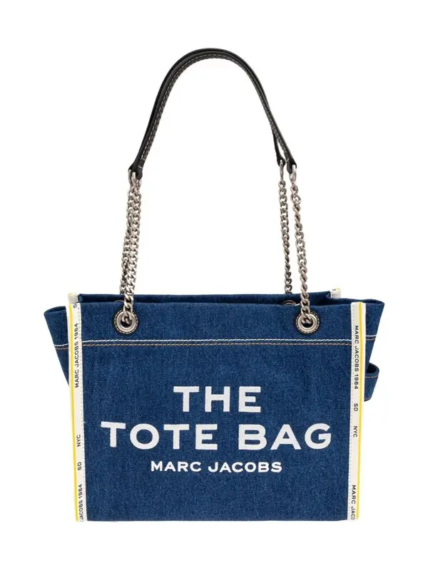 Marc Jacobs Logo Tote Bag - Navy Blue