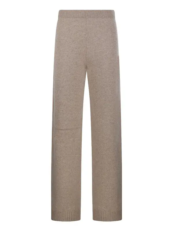 Tory Burch Elasticated Waist Knit Sweatpants - Nude