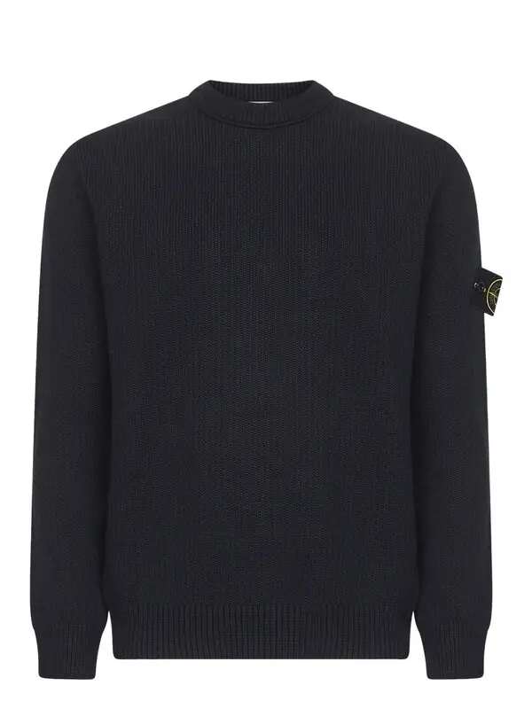 Stone Island Long-sleeved Sweater - Blue