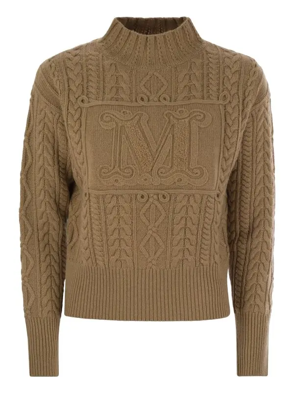 Max Mara Moti Knitted Jumper - Brown