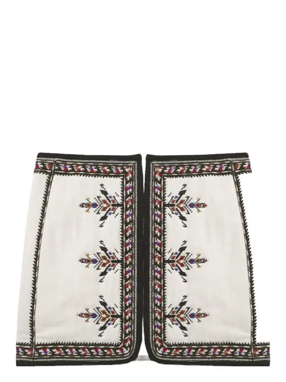 Isabel Marant Étoile Zeria Embroidered Mini Skirt - Original Color