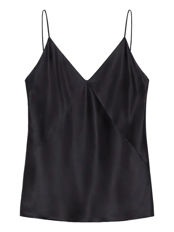 Max Mara Metello V-neck Sleeveless Top - Black