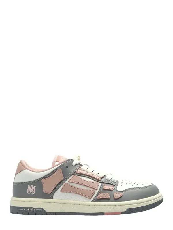 Amiri Varsity Skeleton Low Top Sneakers - White