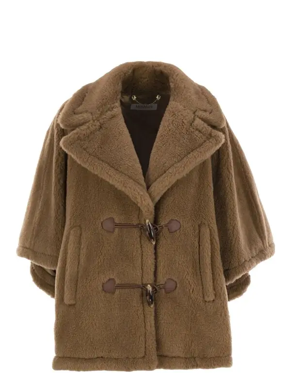 Max Mara V-neck Long-sleeved Coat - Green