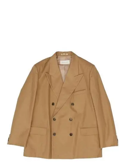 Dries Van Noten Double-breasted V-neck Jacket - Brown