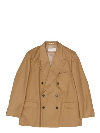 Dries Van Noten Double-breasted V-neck Jacket - Brown