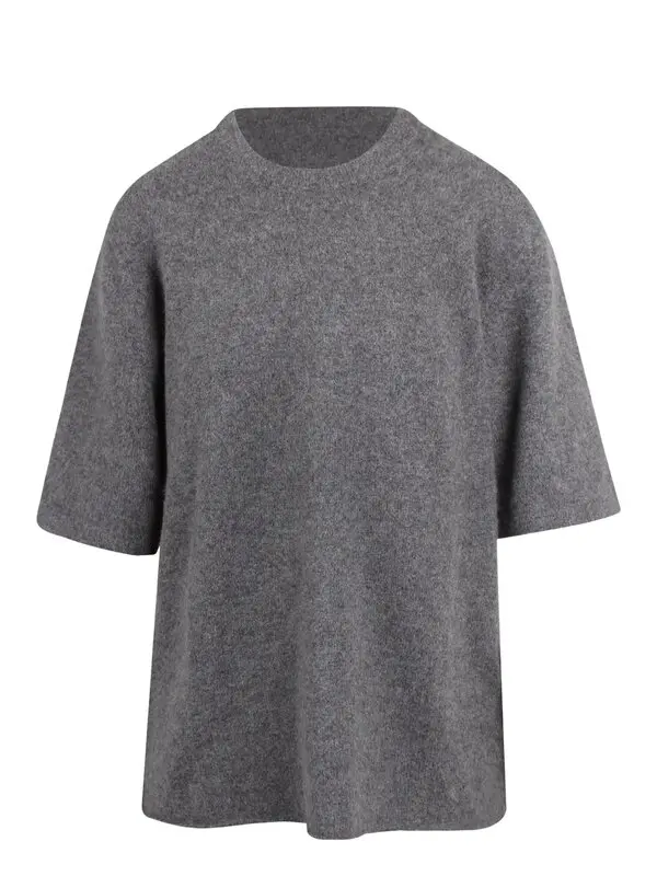 LOULOU STUDIO Short-sleeved T-shirt - Gray