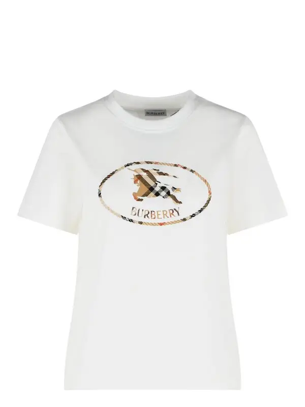 Burberry Knight Stamp Crewneck T-shirt - No