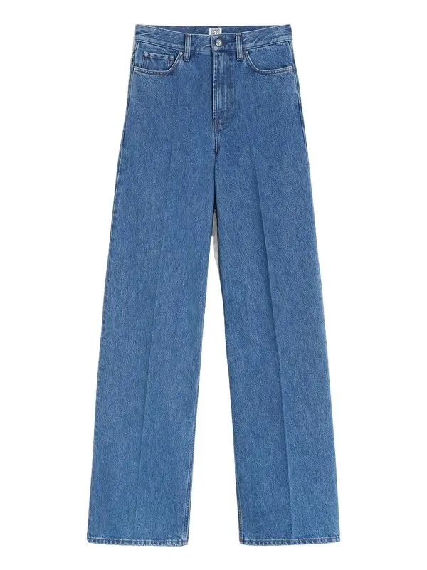 TOTEME High-waist Wide-leg Jeans - Blue
