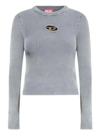 DIESEL® M-valary-r Knitted Top - Grey